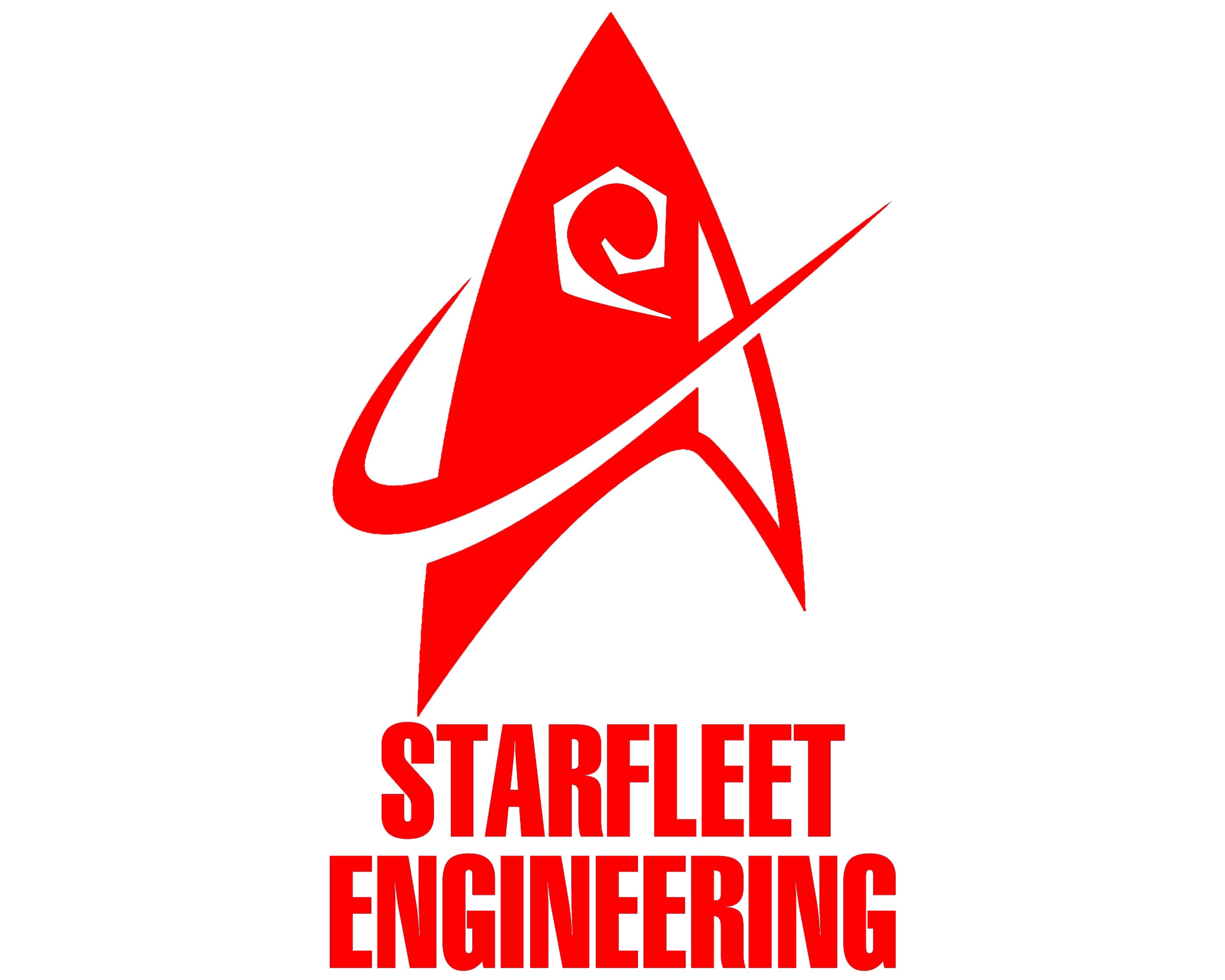 Starfleet Engineering Badge Star Trek Vinyl Decal Car | Etsy