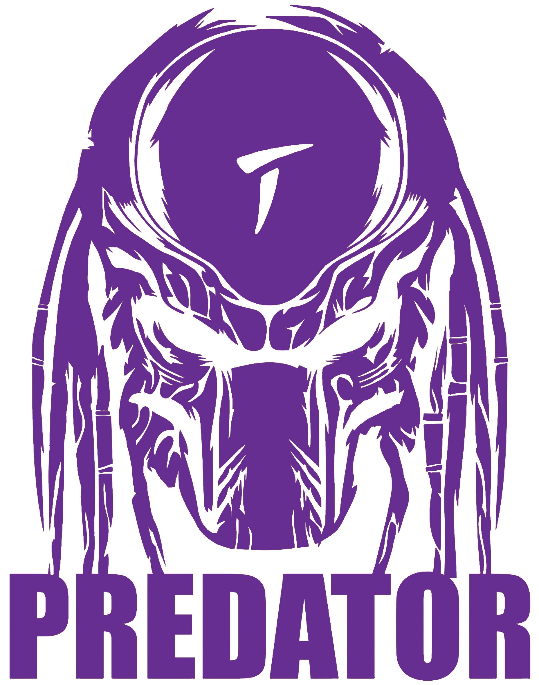Predator Vinyl Decal Car Truck Laptop PC Sticker | Etsy