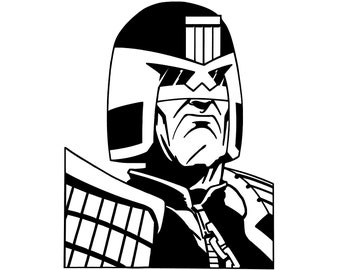 Judge Dredd Stickers | Etsy
