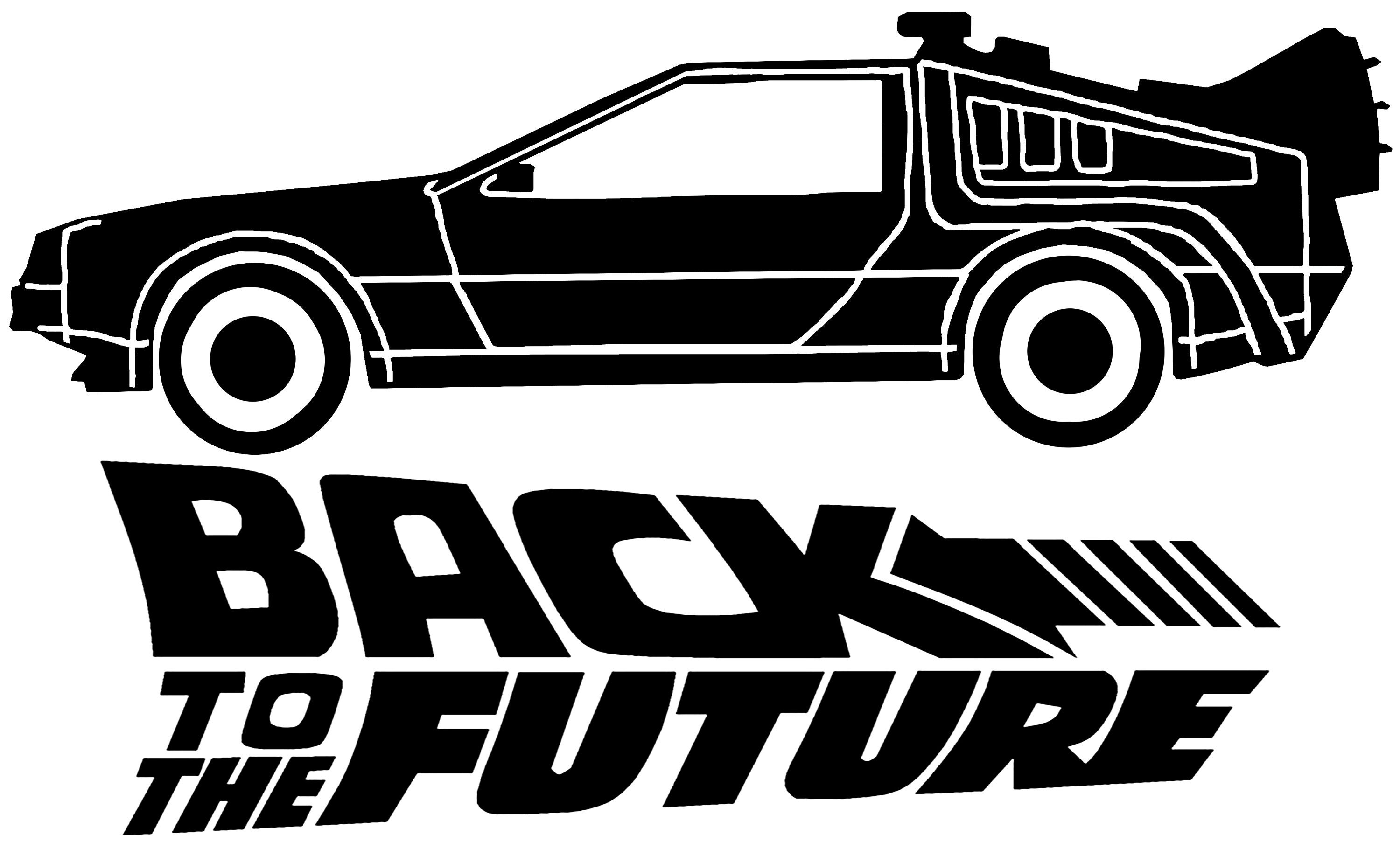 Back To The Future Vinyl Decal Car Truck Laptop PC Sticker | Etsy