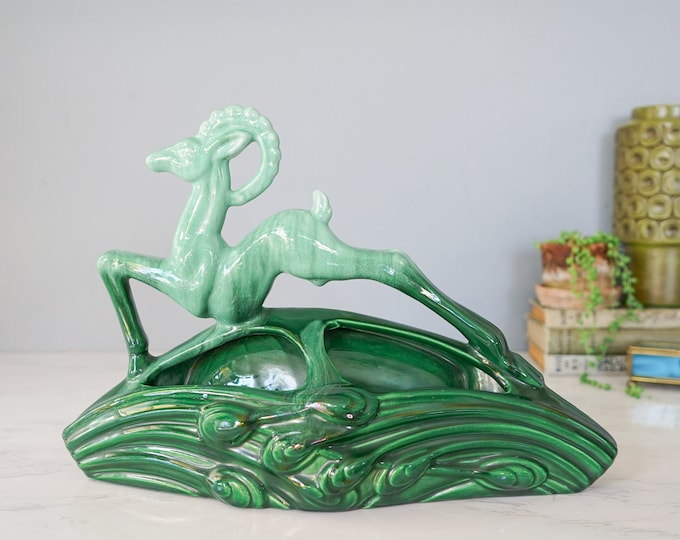 Midcentury Modern Gazelle TV Lamp Planter Royal Haeger/ Vintage 1950s ...