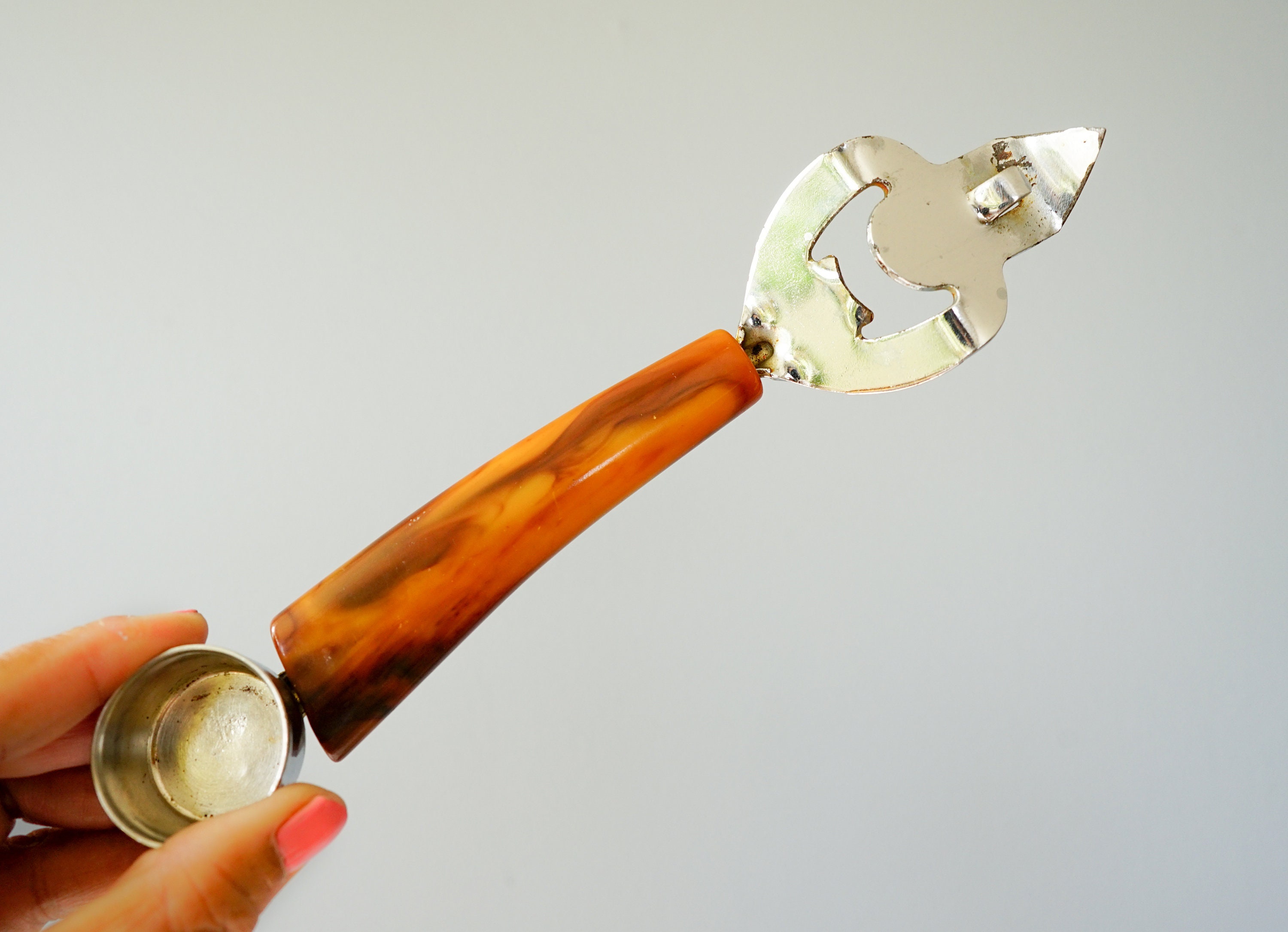 Vintage Bakelite Bar Tool Set/ Retro Barware/ 1950s Bar Tools/ Vintage ...