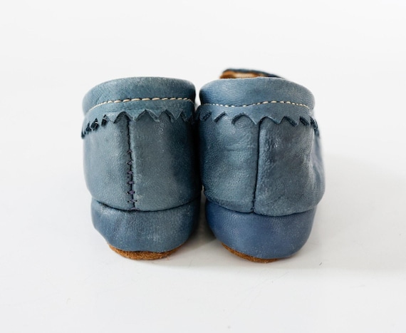 Vintage 1940s-1950s Buster Brown Kids Toddler Leather… - Gem