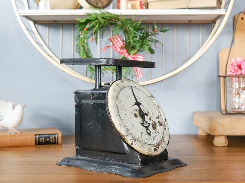 Antique Family Scale / 1910-1920s Scale/ Vintage Scale/ Vintage Kitchen ...