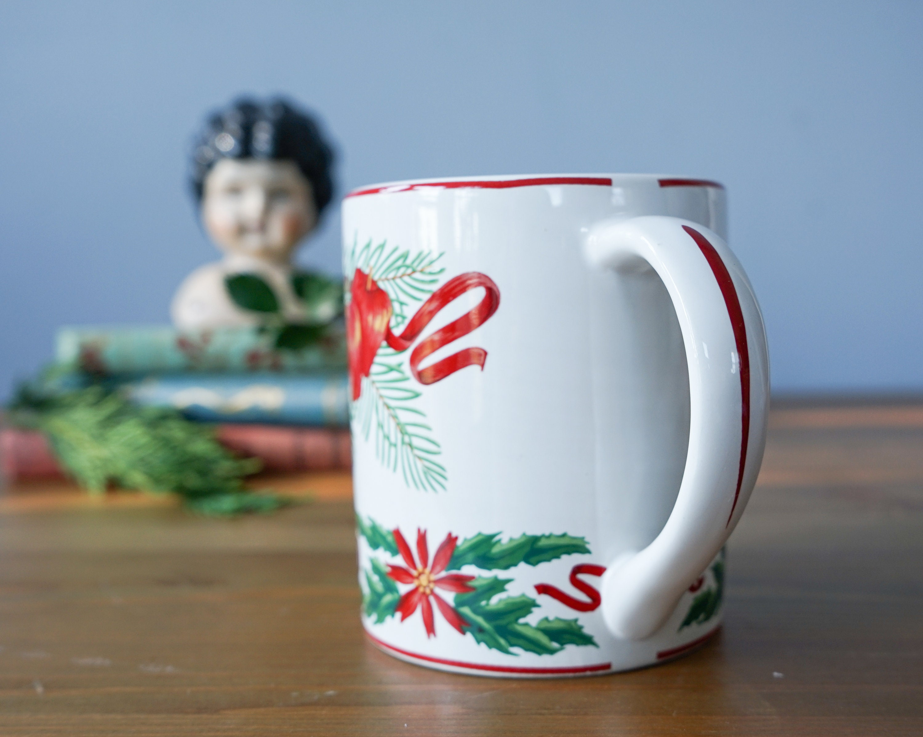 Vintage 1992 Tiffany & Co Holiday Mug "tiffany Holly"/ Vintage Tiffany ...