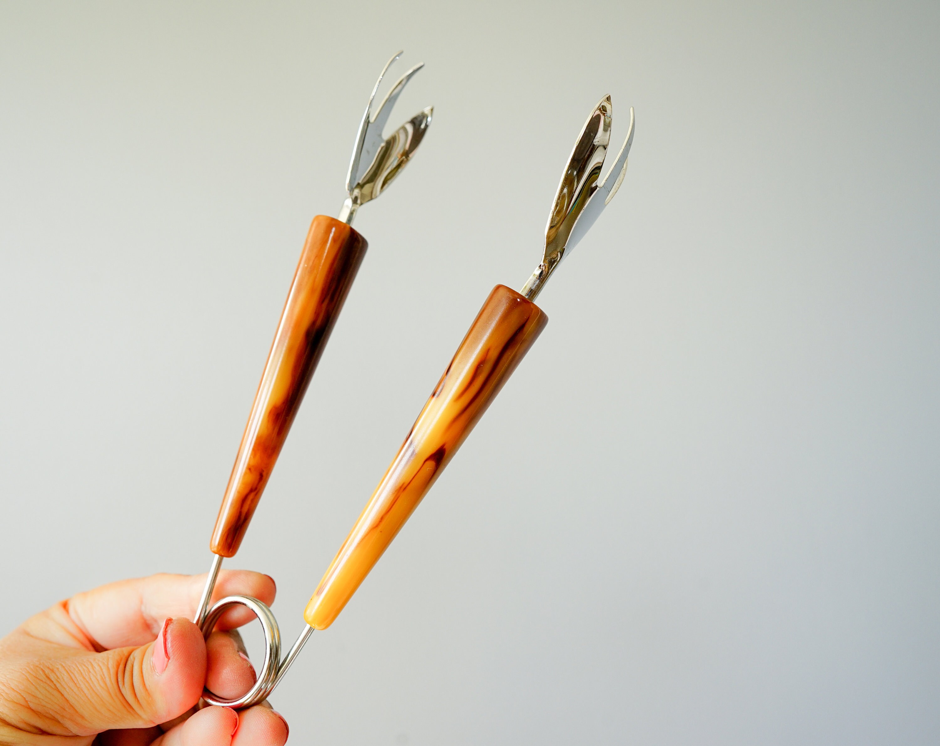 Vintage Bakelite Bar Tool Set/ Retro Barware/ 1950s Bar Tools/ Vintage ...