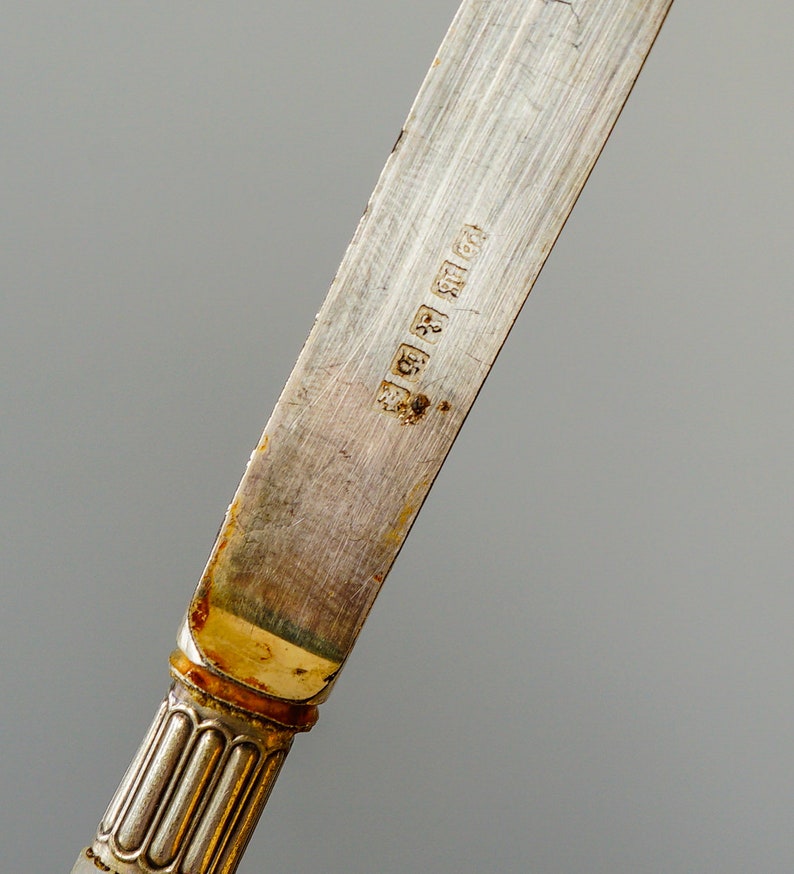 Antique Harrison Brothers & Howson Knife Set/ 1800s Cutlery/ | Etsy