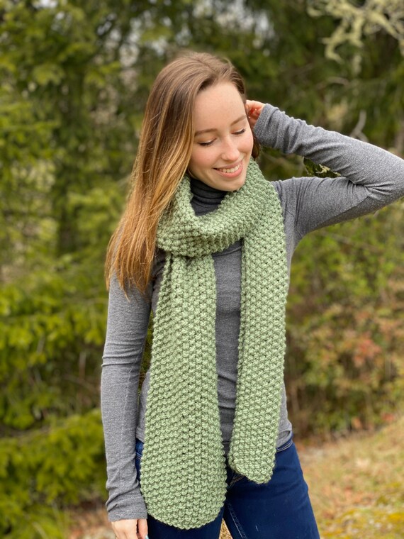 Chunky Scarf Etsy