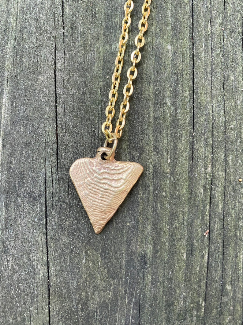Arrowhead/ Brass Chain/ Golden Triangle/ Wiccan/ Symbolism/ Holy ...