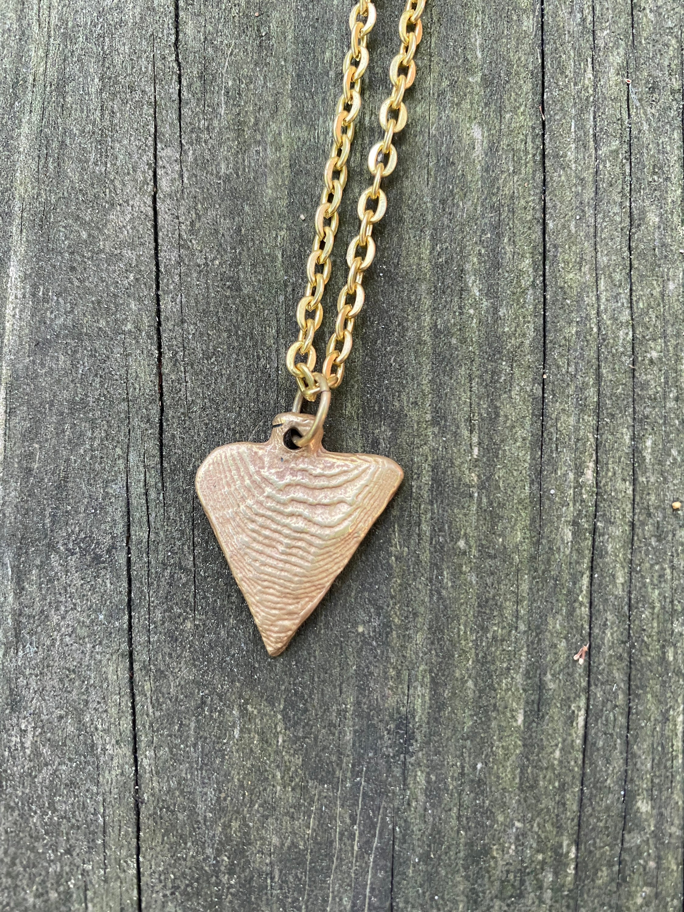 Arrowhead/ Brass Chain/ Golden Triangle/ Wiccan/ Symbolism/ Holy ...