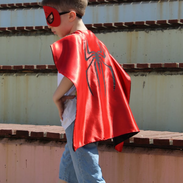 Spiderman Cape - Etsy