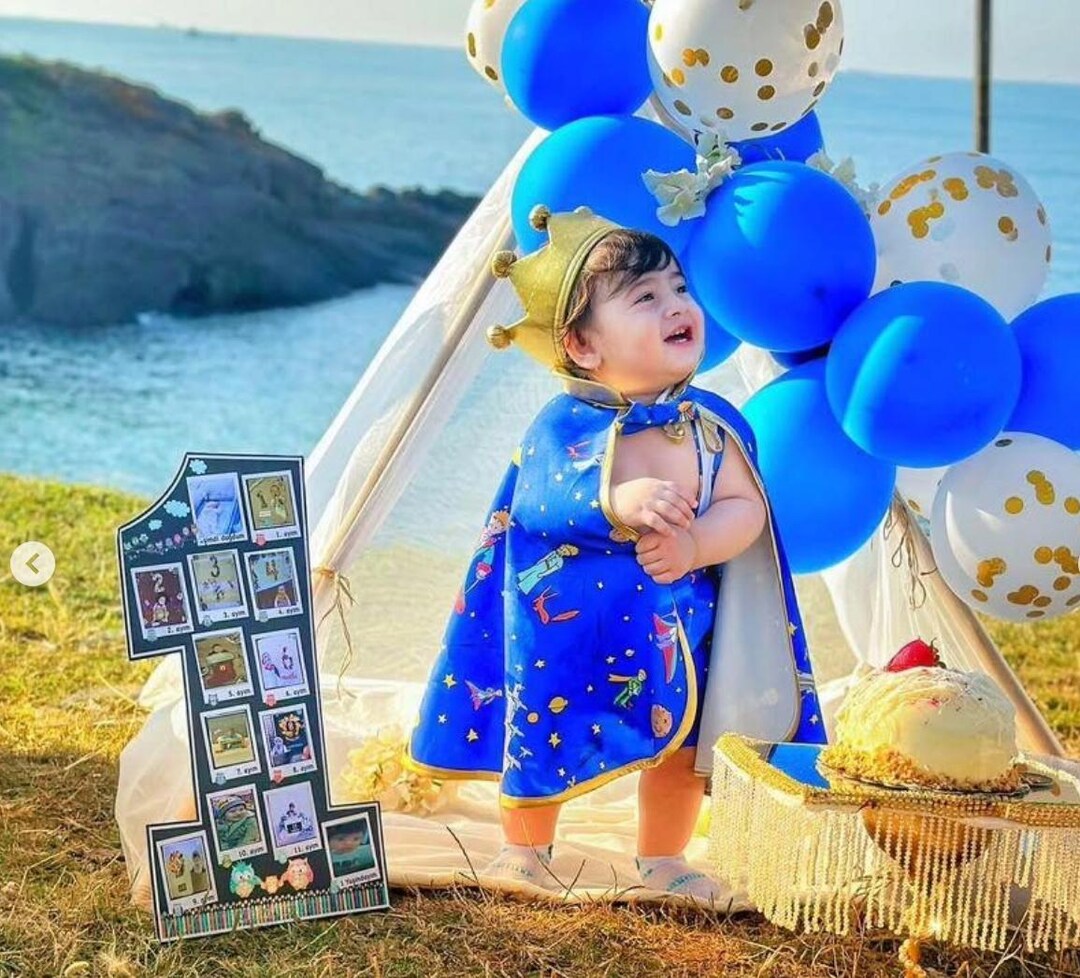 Little Prince Costume -custom Kid's Cape and King Crown - Little Prince ...