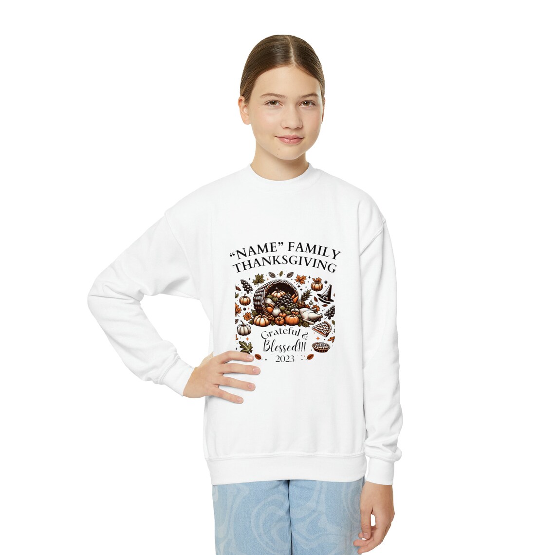 Custom Family Thanksgiving 2023 Shirts Personalized Tees and ...