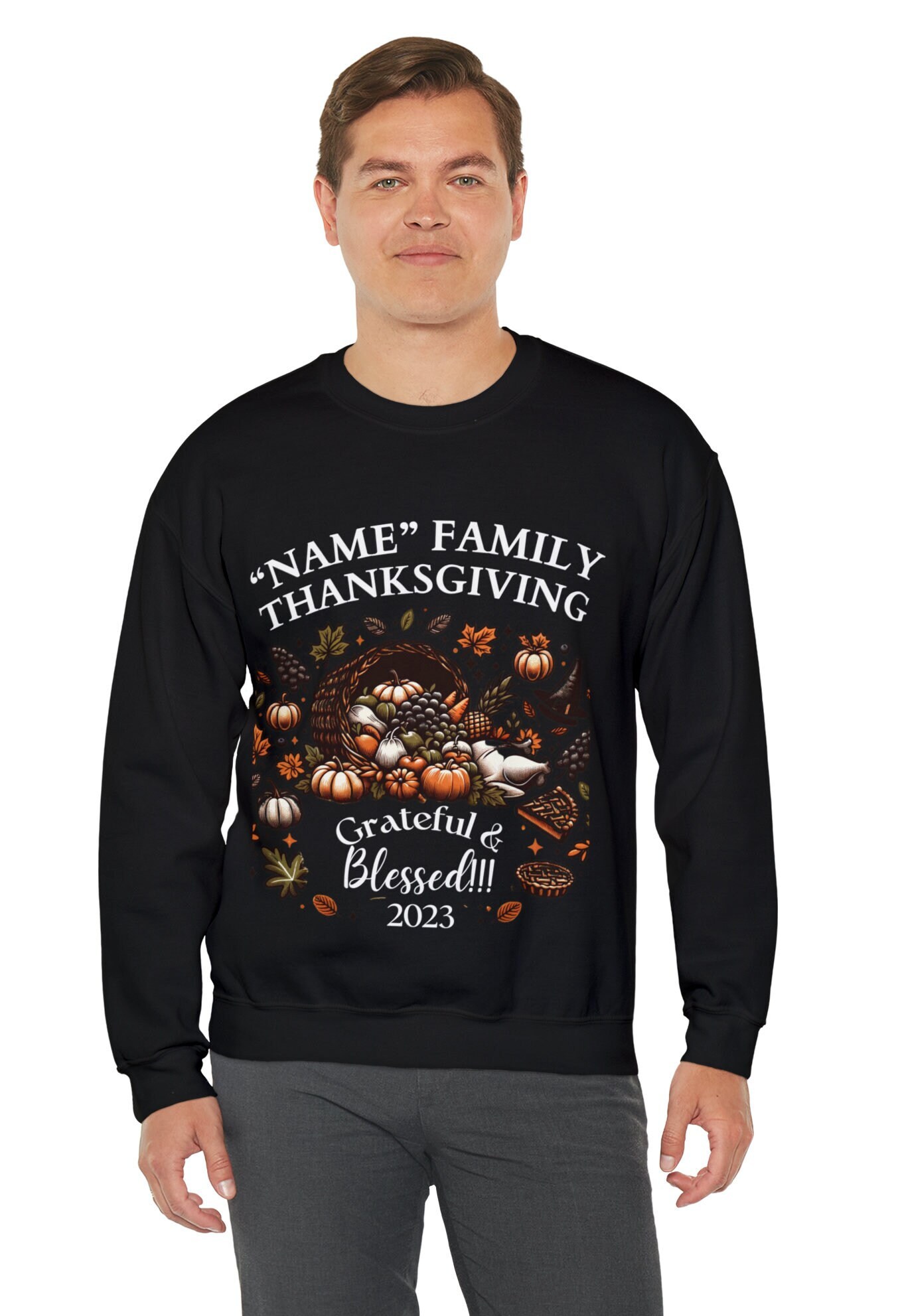 Custom Family Thanksgiving 2023 Shirts Personalized Tees and ...