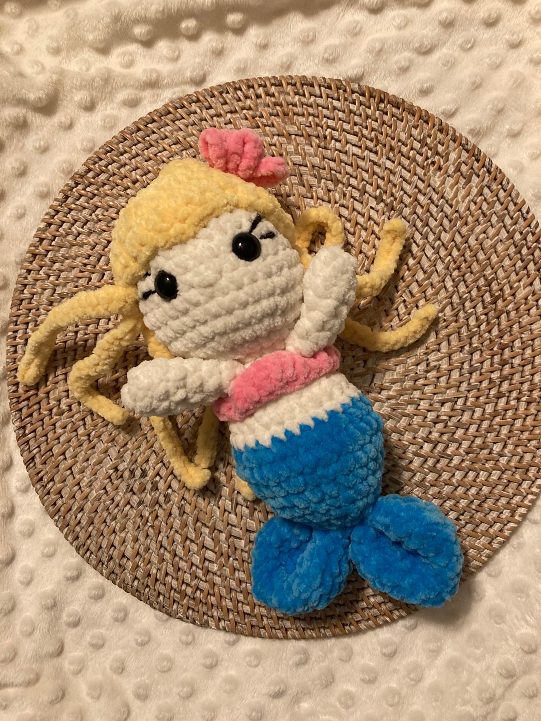 Mermaid Snuggler Cuddle Plushie - Etsy
