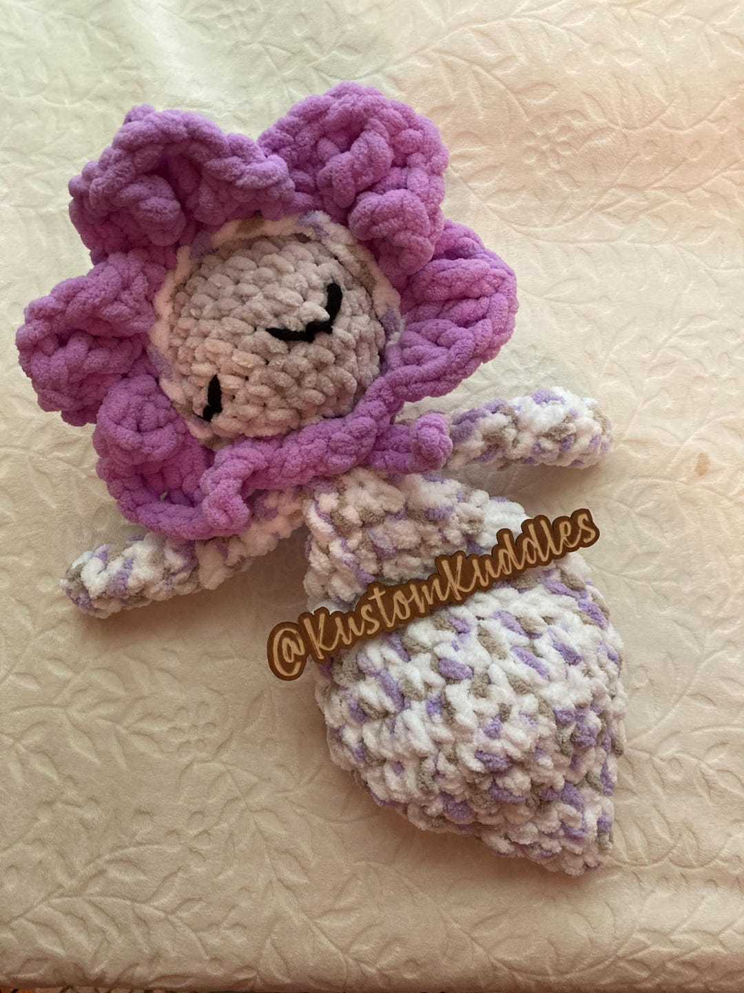 Flower Baby Doll Plushie Kuddler Lovey - Etsy