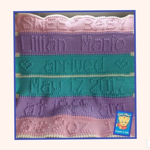 Butterfly Bobble Baby Blanket Pattern | Etsy