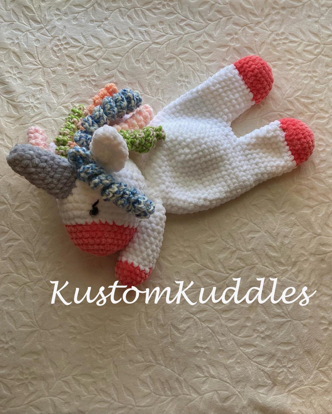 Unicorn Snuggler Cuddle Plushie - Etsy