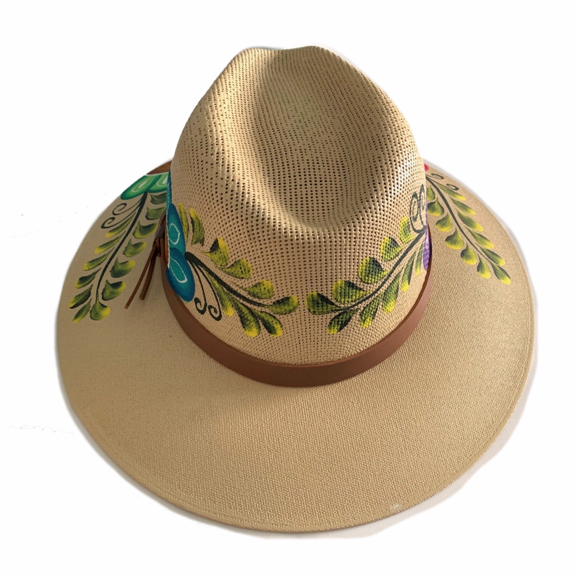 Mexican Hat. Traditional Mexican Hat. Hand Painted Fedora. - Etsy