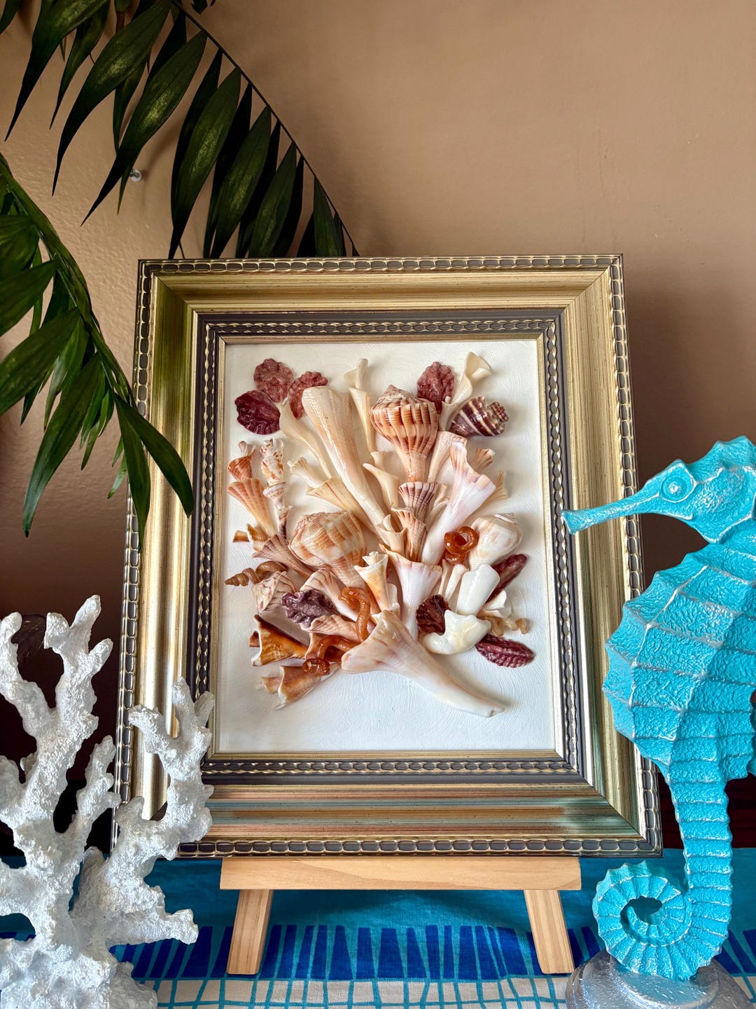 Seashell Art Bouquet Natural Broken Swirly Weathered Real Shells ...
