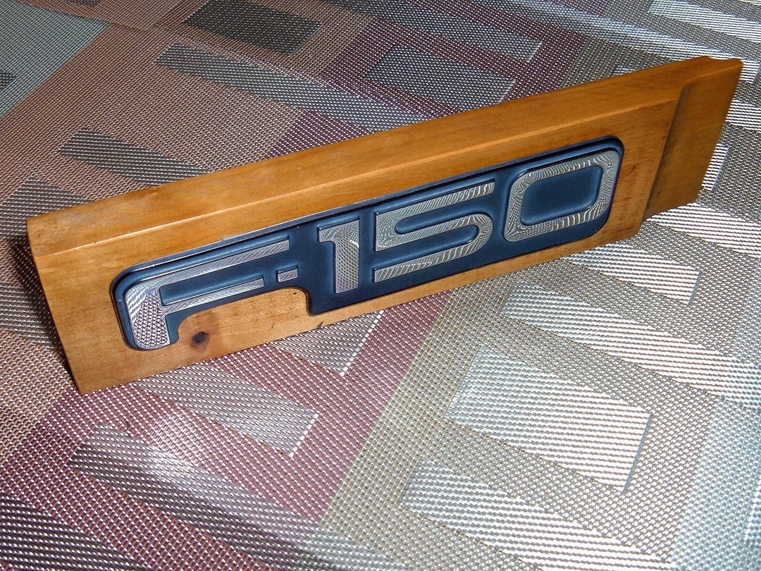 Ford F150 F-150 Script Emblem Wall Plaque AE-307 Unique Automotive Art ...