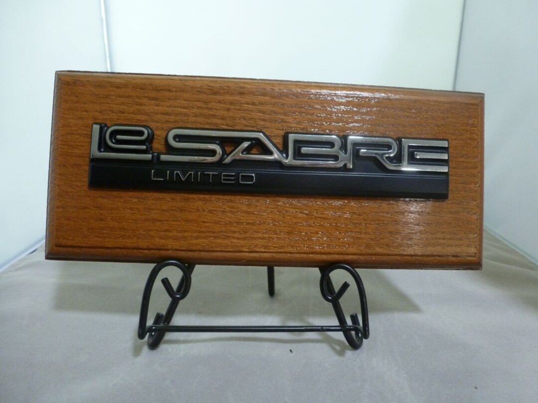 Buick Lesabre Limited Emblem Wood Wall Plaque: Garage Decor - Etsy
