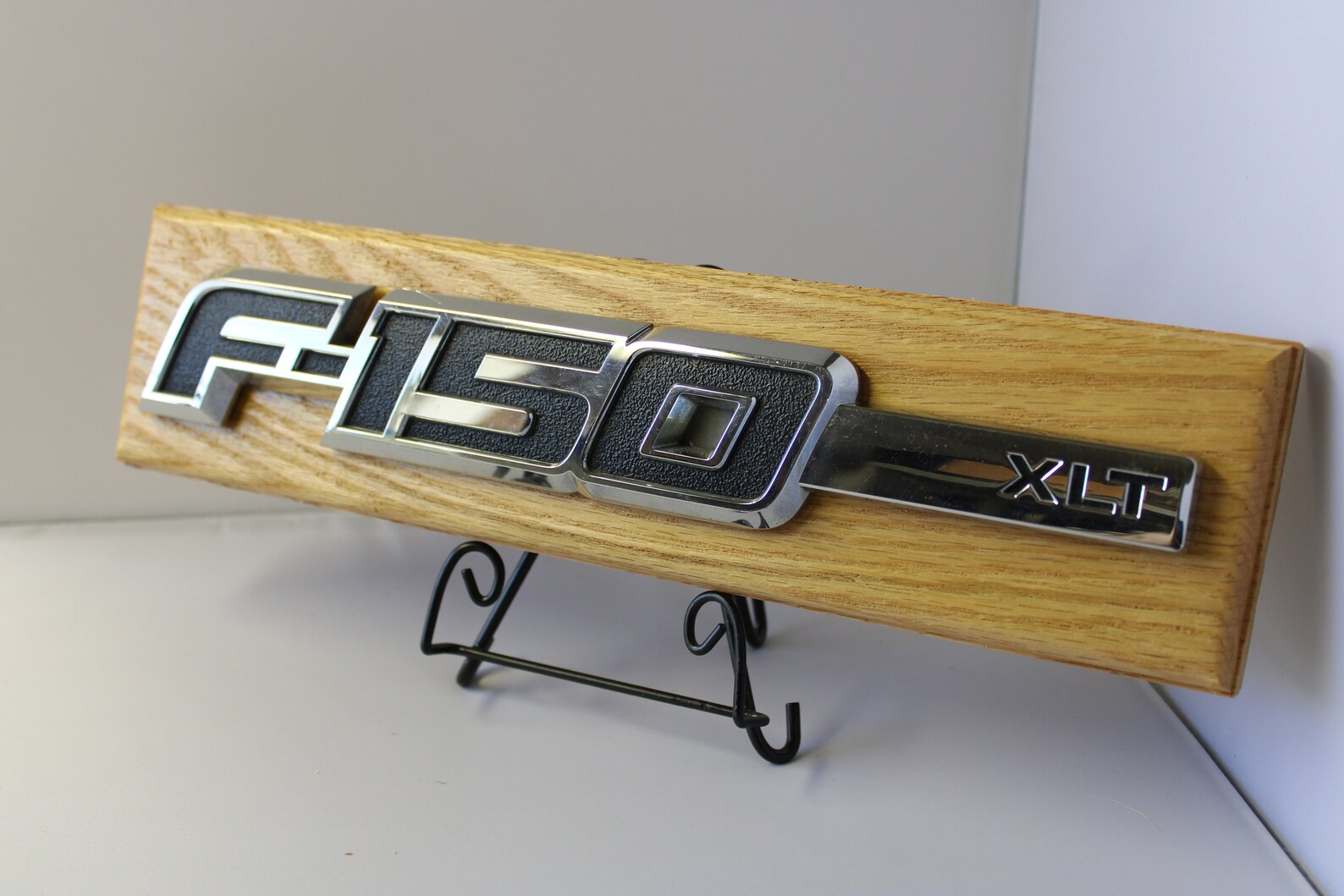 Ford F150 F-150 XLT Script Emblem Wall Plaque Unique automotive art ...