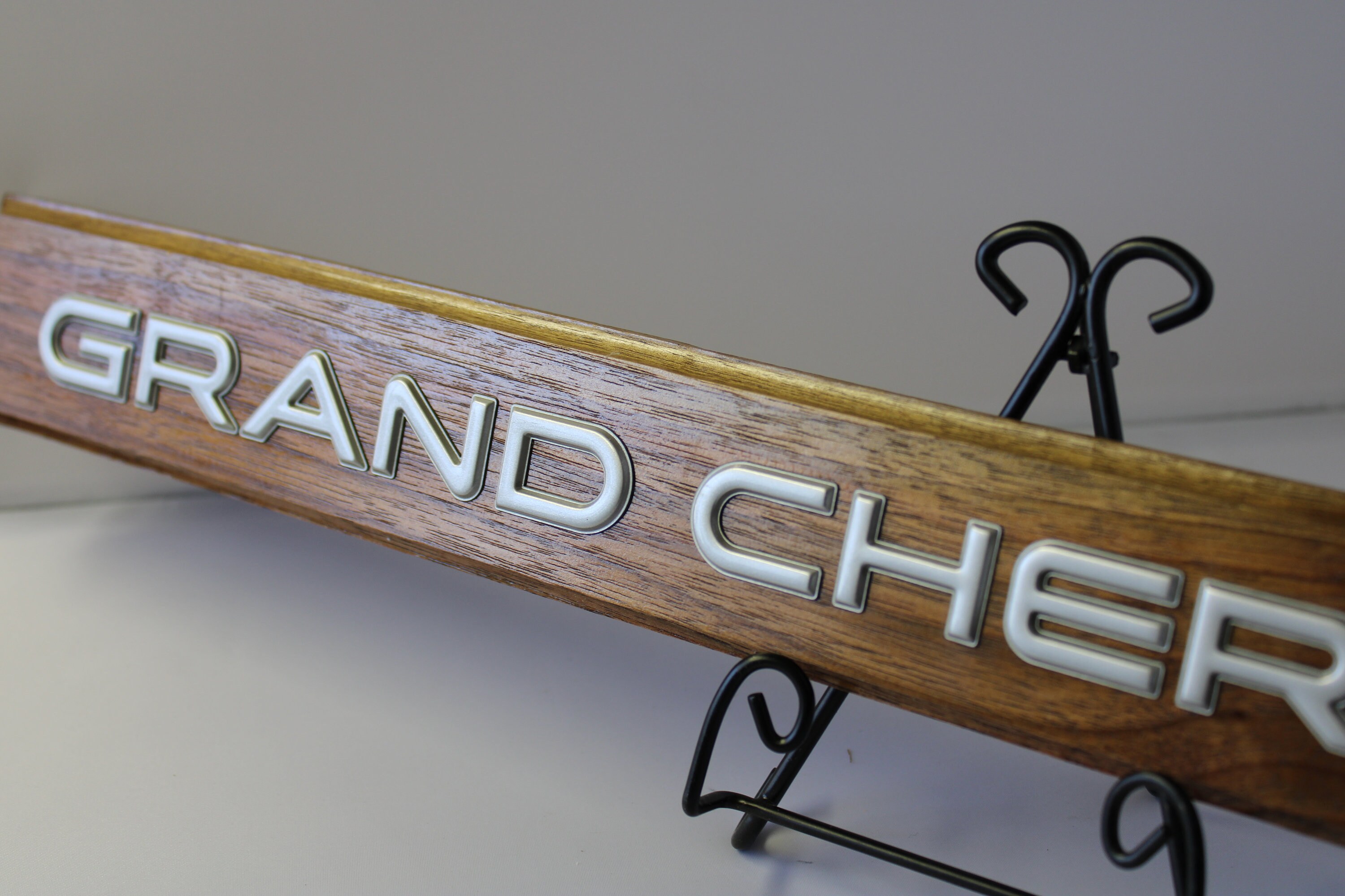 Jeep Grand Cherokee Script Emblem Wall Plaque unique - Etsy