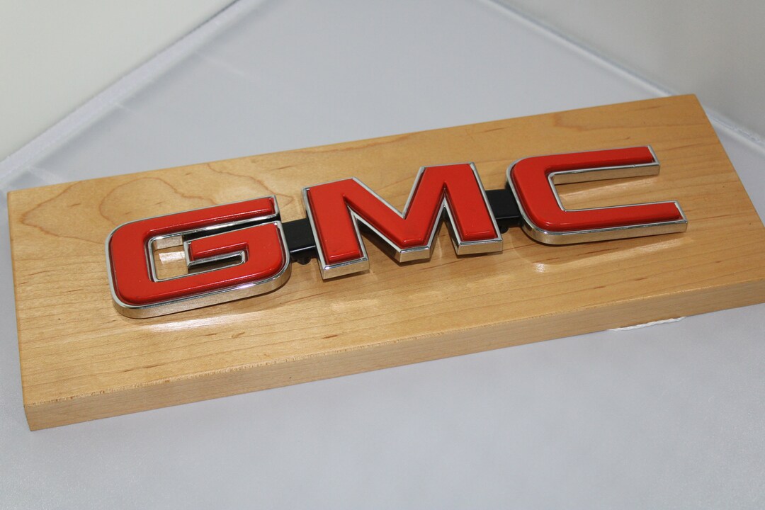 GMC Truck Emblem Wall Plaque Unique Automotive Art With an - Etsy