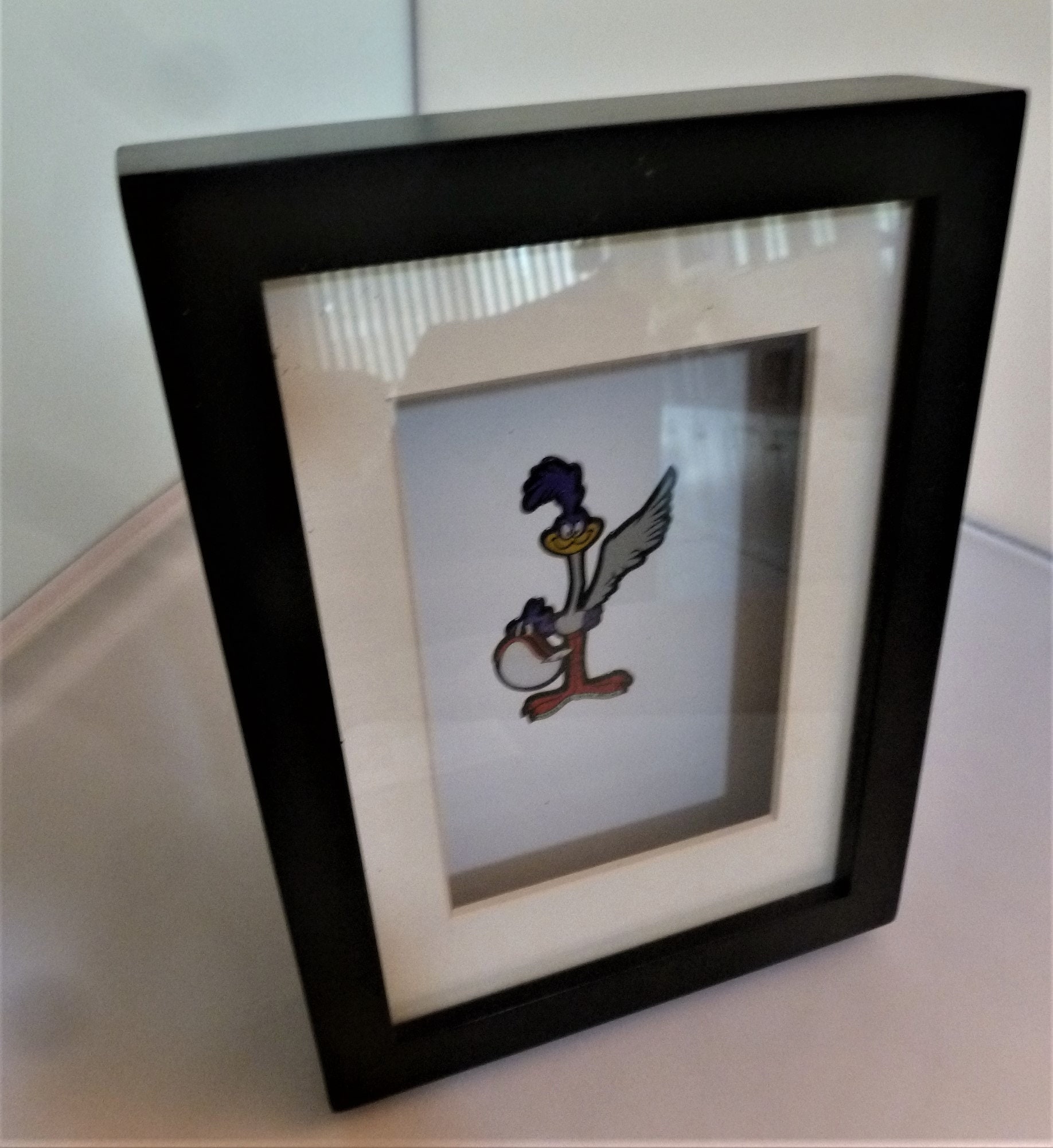 Plymouth Road Runner Decal in Wooded Frame AE-076 Unique Automotive Art ...