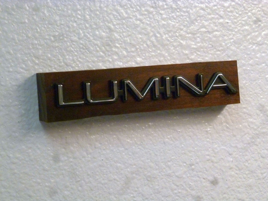 Chevy Lumina Logo Emblem Wall Plaque Unique Automotive Art With an ...