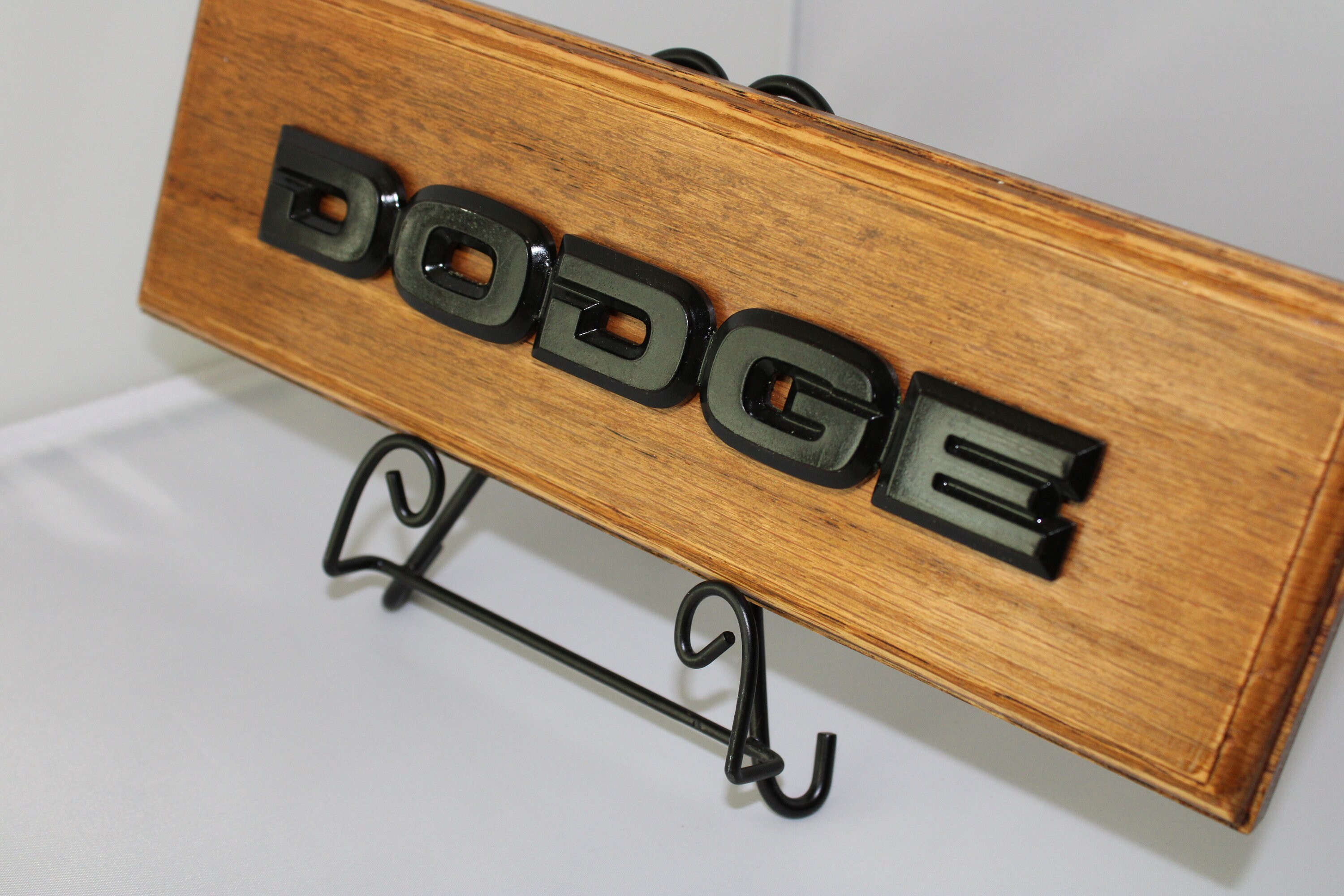 Dodge Script Emblem Wall Plaque AE-073 Unique Automotive Art With an ...