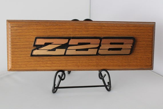 Chevy Camaro Z28 Script Emblem Wall Plaque AE-092 Unique - Etsy