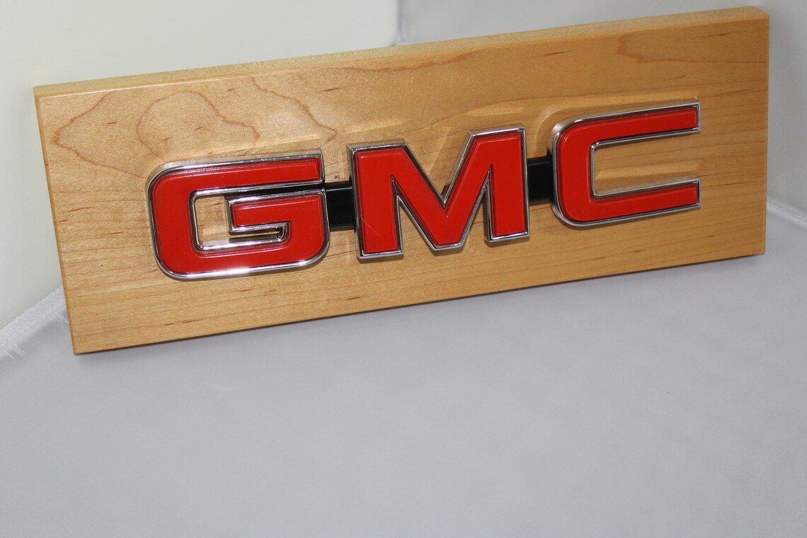 GMC Truck Emblem Wall Plaque Unique Automotive Art With an - Etsy