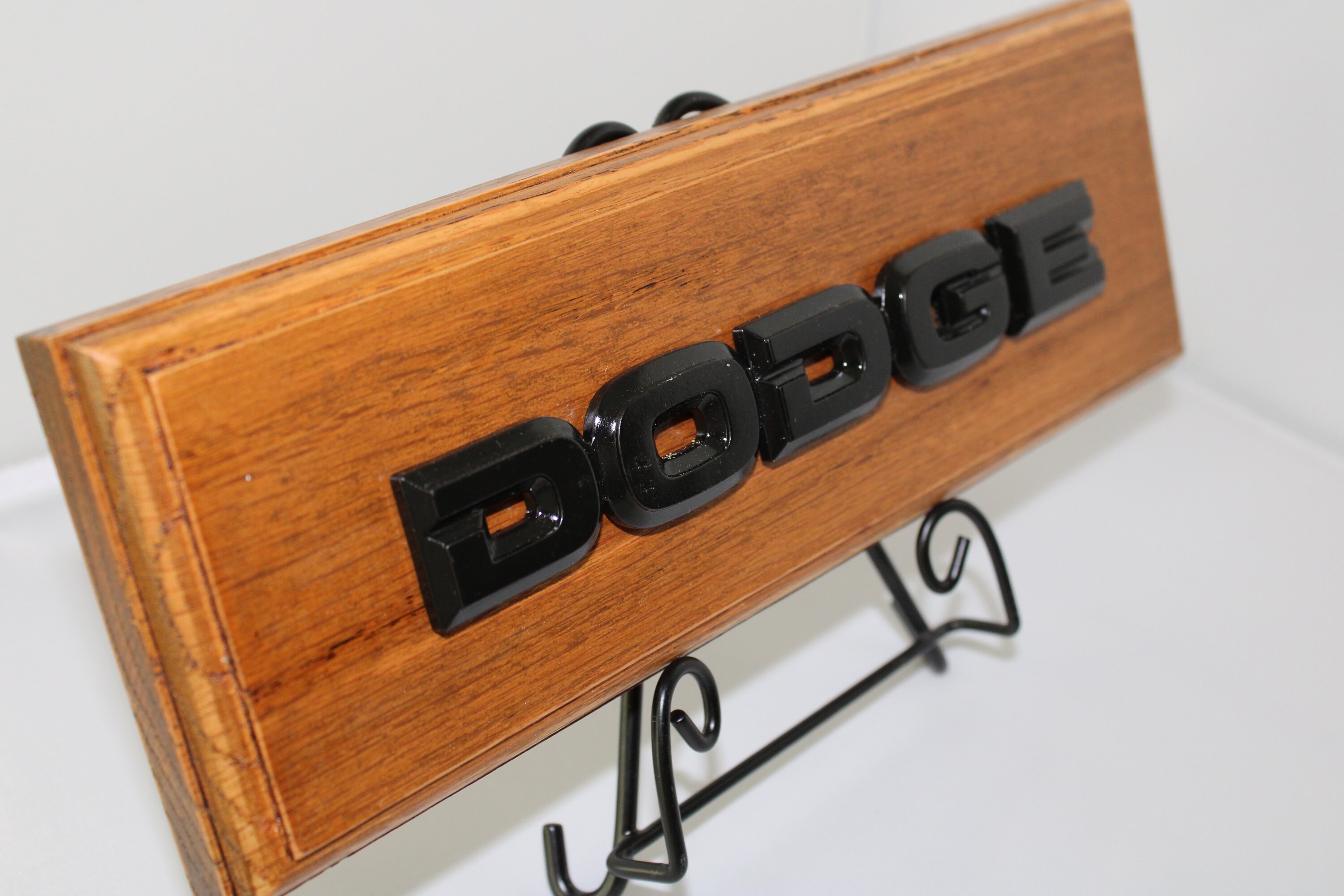 Dodge Script Emblem Wall Plaque AE-073 Unique Automotive Art With an ...