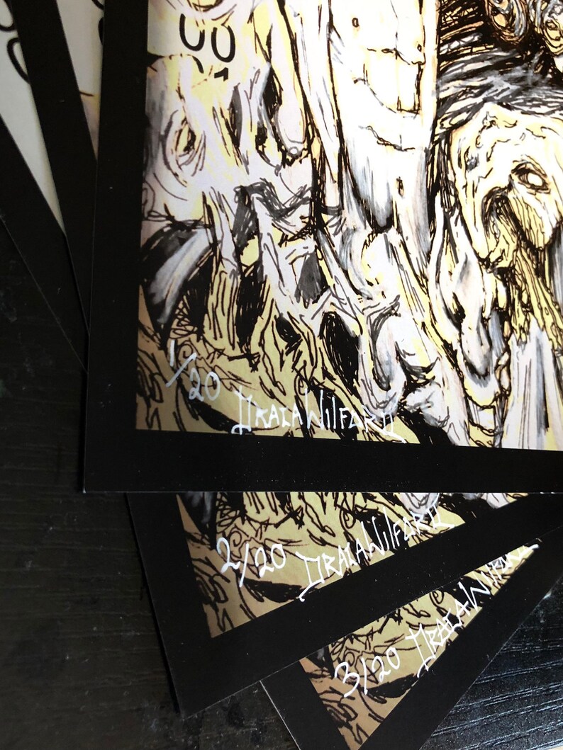 The New Flesh A4 Gloss Print - Etsy