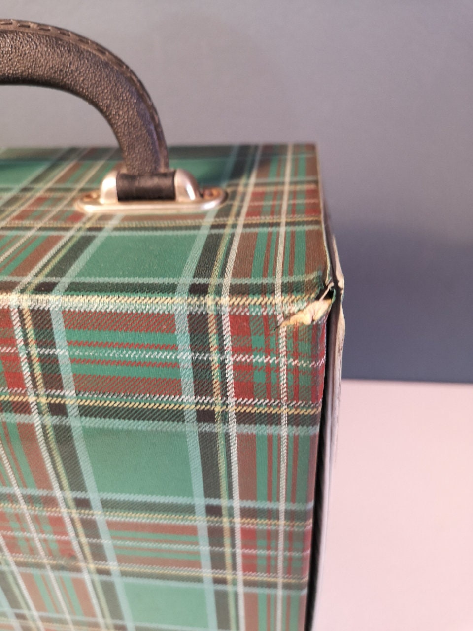 Vintage Vinyl Storage Case for Single Records, 45 Rpm, Record Holder ...