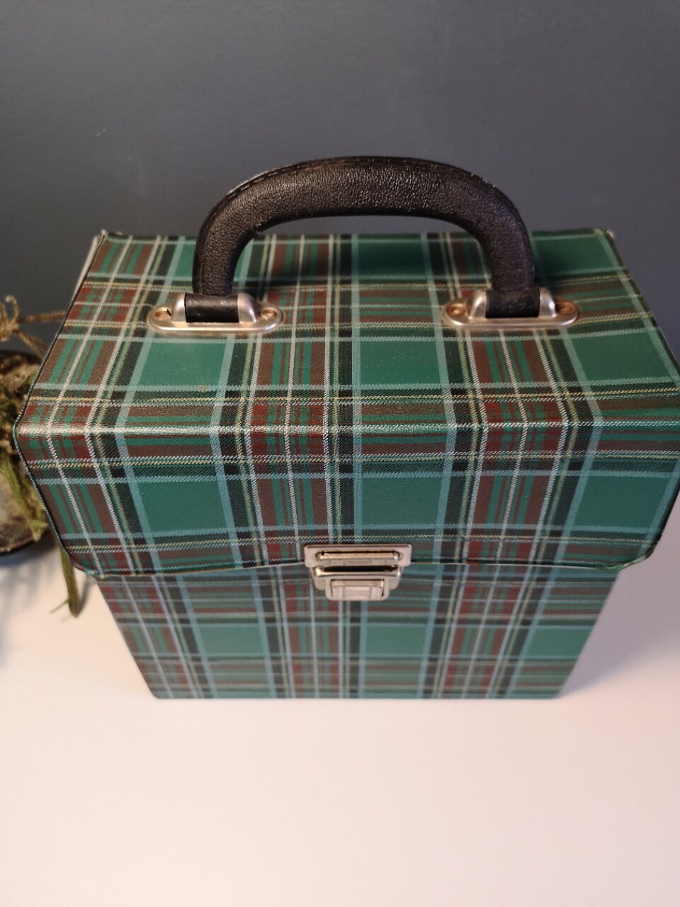 Vintage Vinyl Storage Case for Single Records, 45 Rpm, Record Holder ...