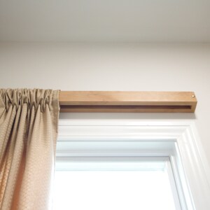 Modern Curtain Rod - Etsy