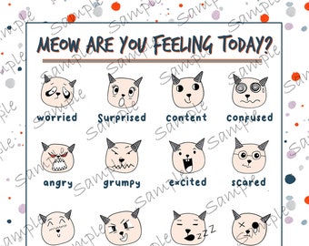 Kid Emotion Poster - Etsy