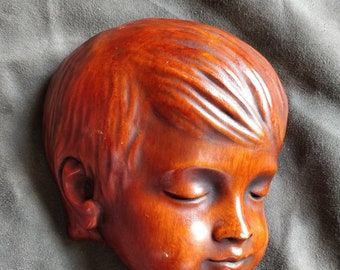 Vases handarbeit wall mask Achatit Cortendorf ceramic mask 50s ...