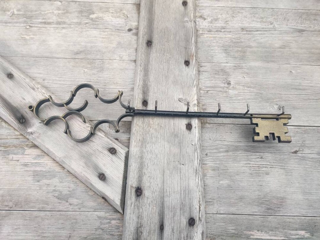 String Era Key Key, Vintage Key Hook , Mid Century Wire Art, Wall Art ...