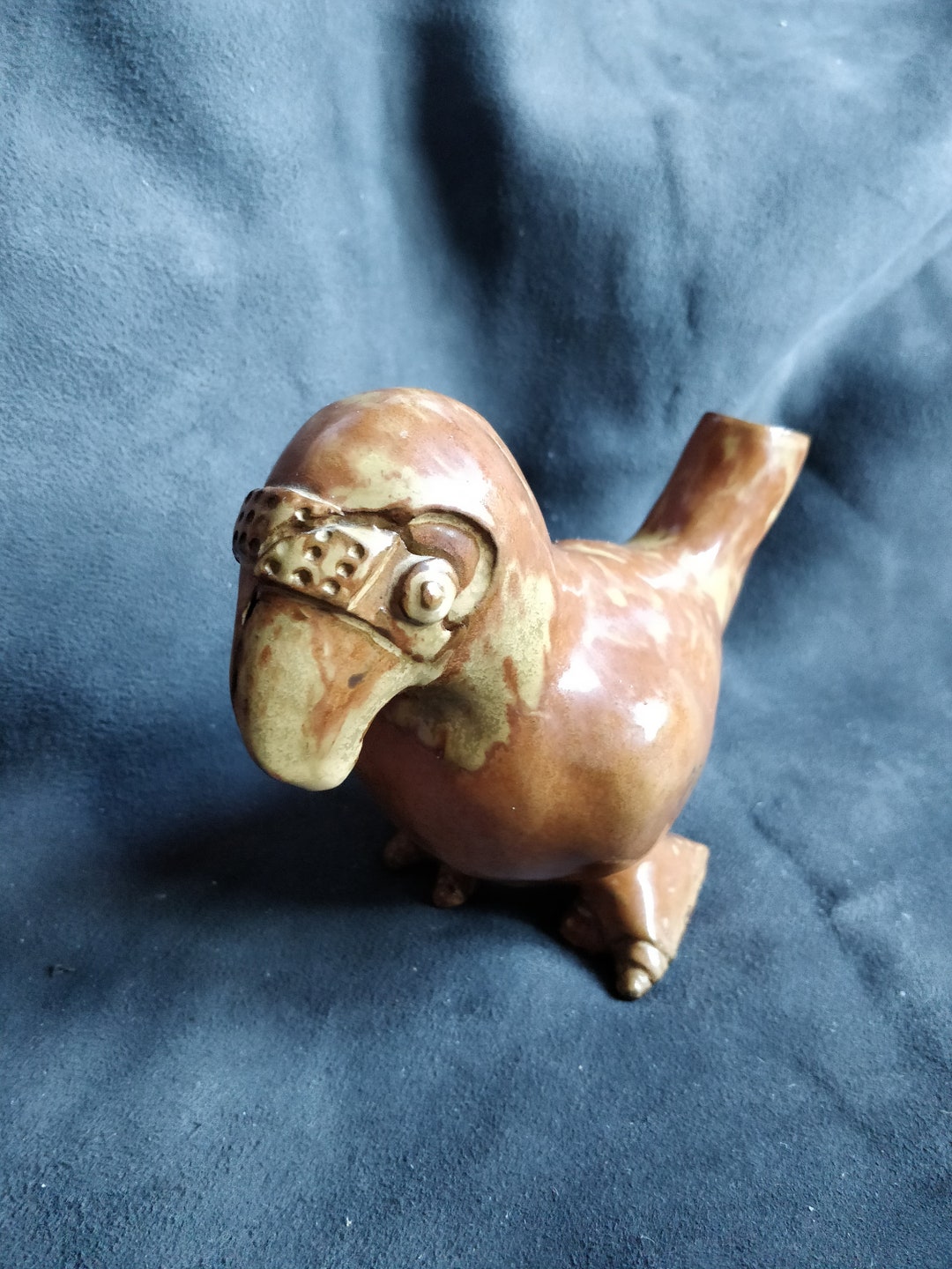 Studio Pottery Bird - Etsy