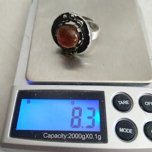 Brutalist Silver Ring, Theodor Klotz for Teka Pforzheim, Modernist, Mcm ...