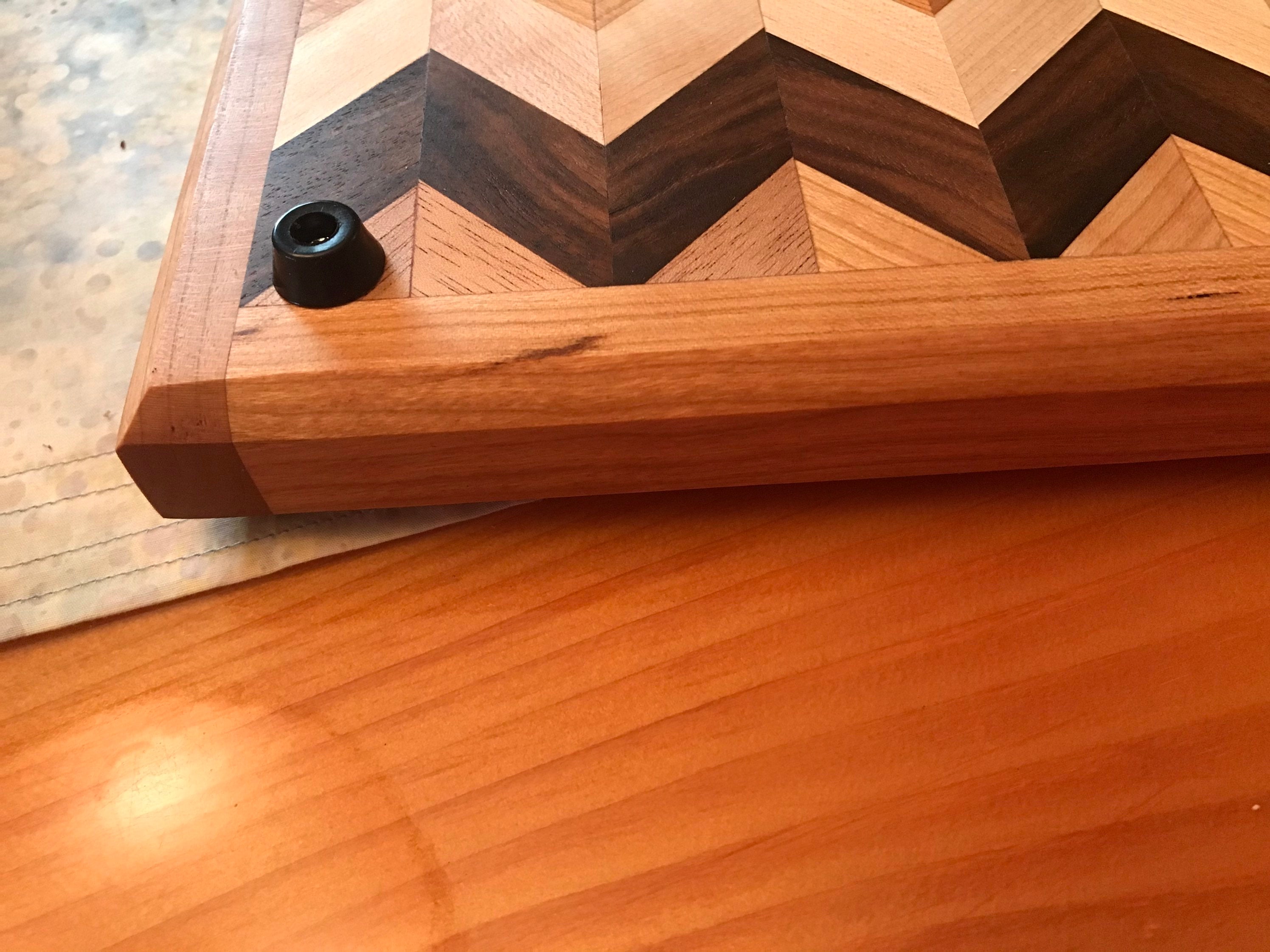 Wooden Cutting Board Endgrain Cutting Board Bread Board Cheese - Etsy