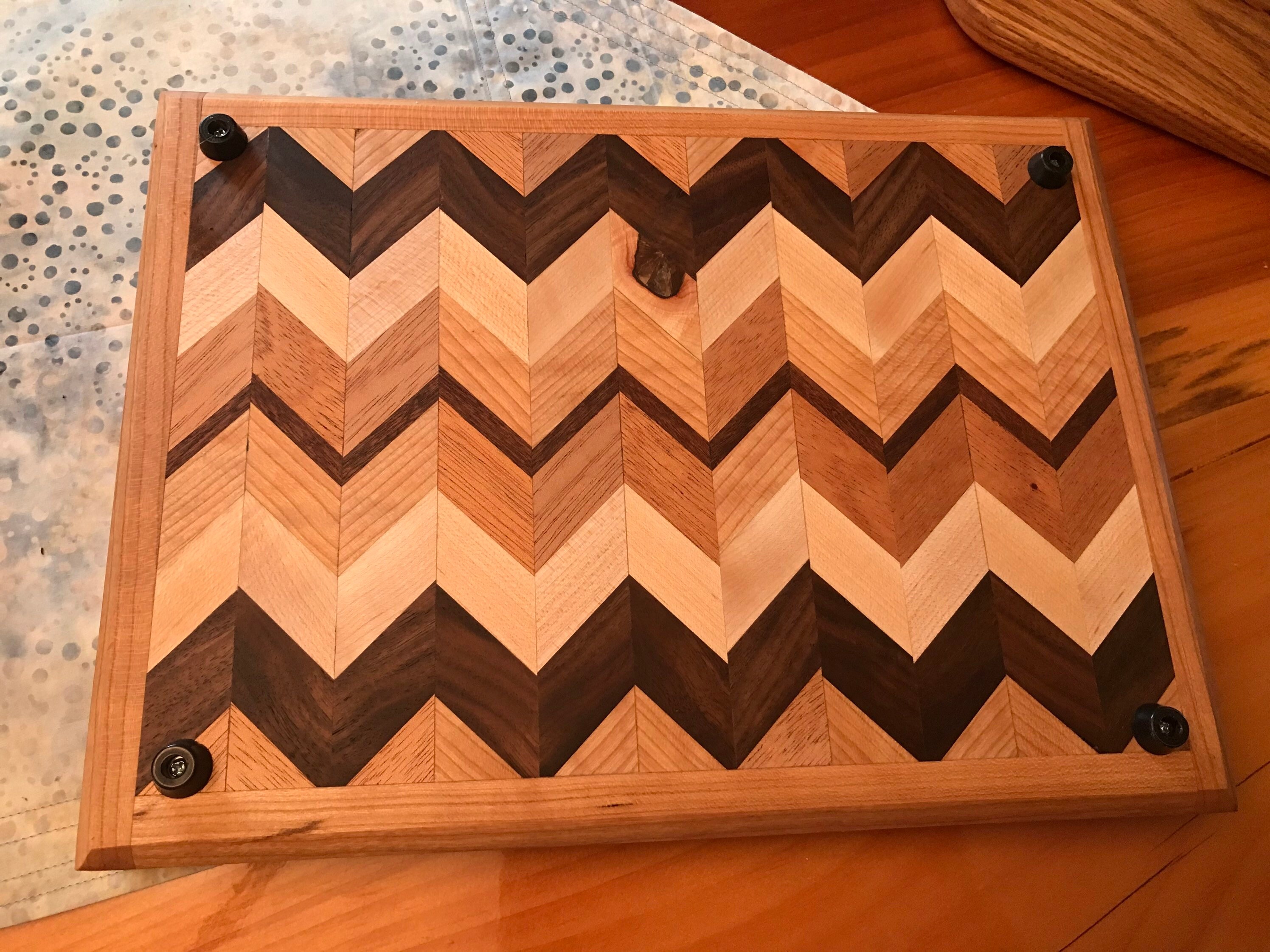 Wooden Cutting Board Endgrain Cutting Board Bread Board Cheese - Etsy