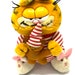 Gorgeous Collectible and Vintage Garfield and Pooky Pj Stuffed,orange ...