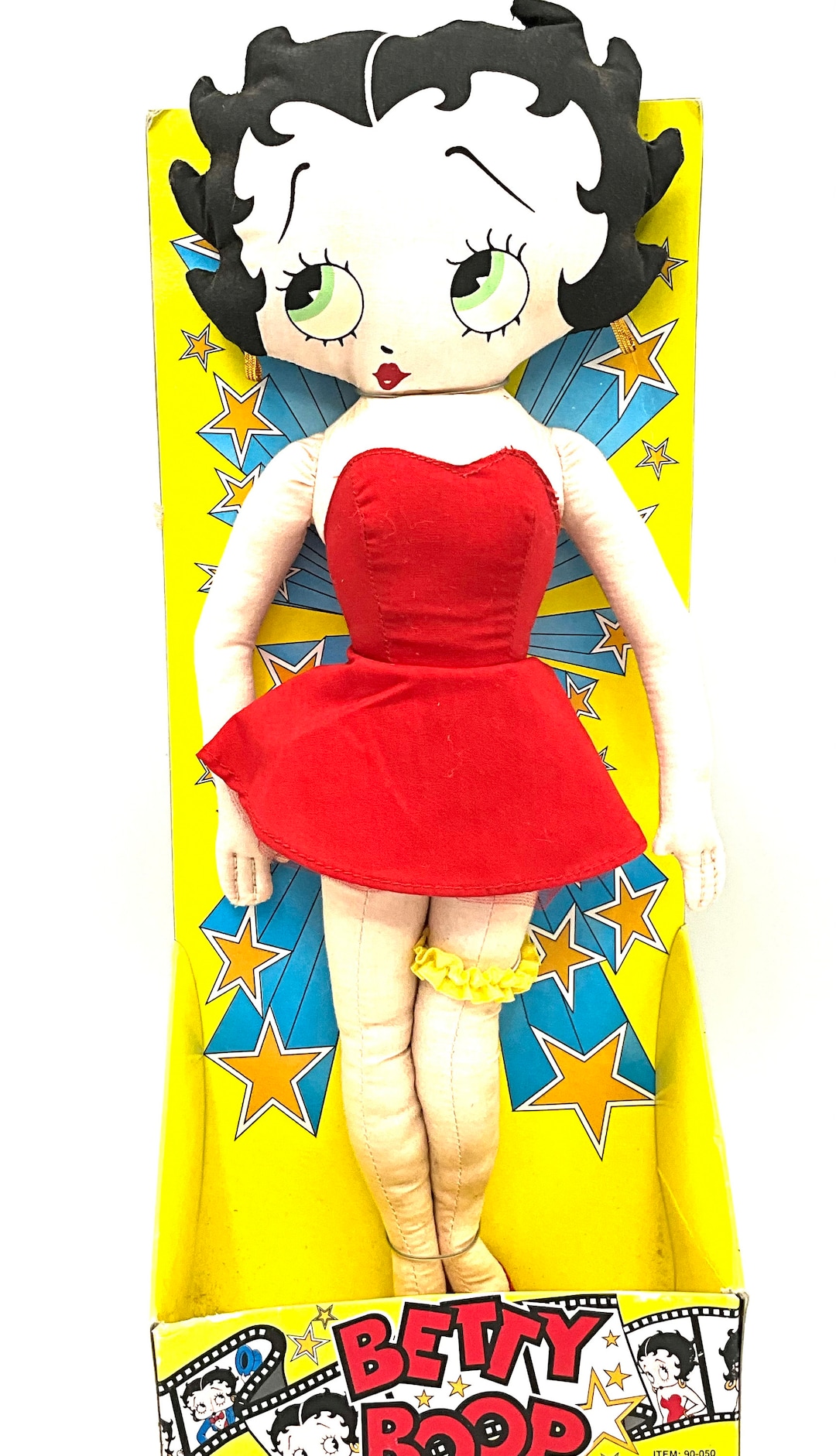 Gorgeous Collectible Betty Boop Stuff Doll, 16 Inch Tall. Red Dress ...