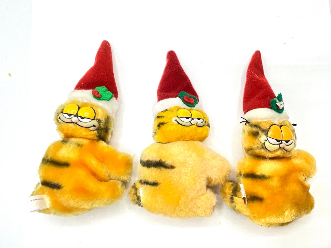 Gorgeous Collectible and Vintage Plush Pencil Clip Garfield With ...