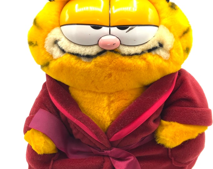 Gorgeous Collectible and Vintage Garfield Stuffed Animal With - Etsy